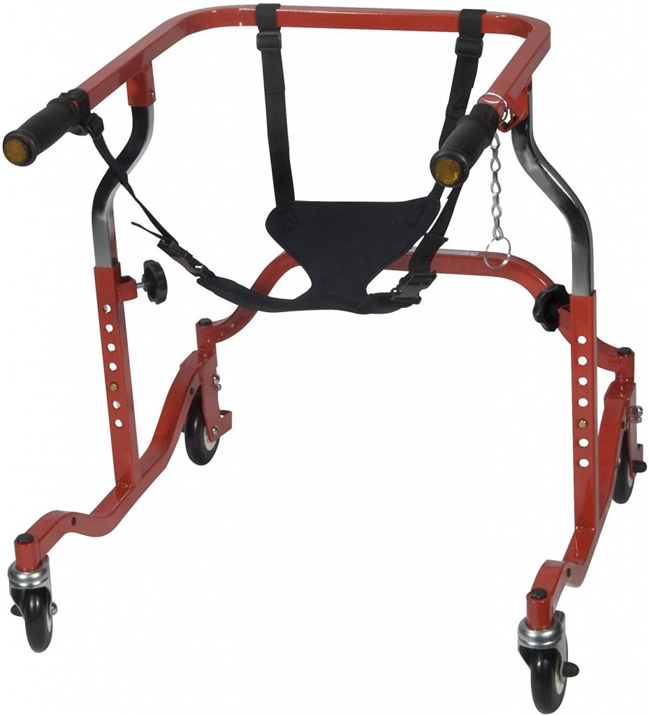 Nimbo Posterior Walker Soft Seat Harness - evika.io - Assistive Technology