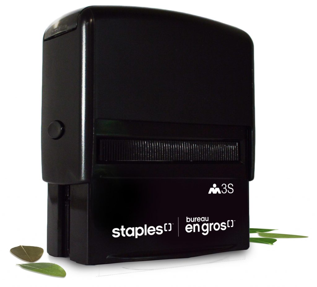 Staples Self-Inking ECO Stamps - evika.io - Assistive Technology
